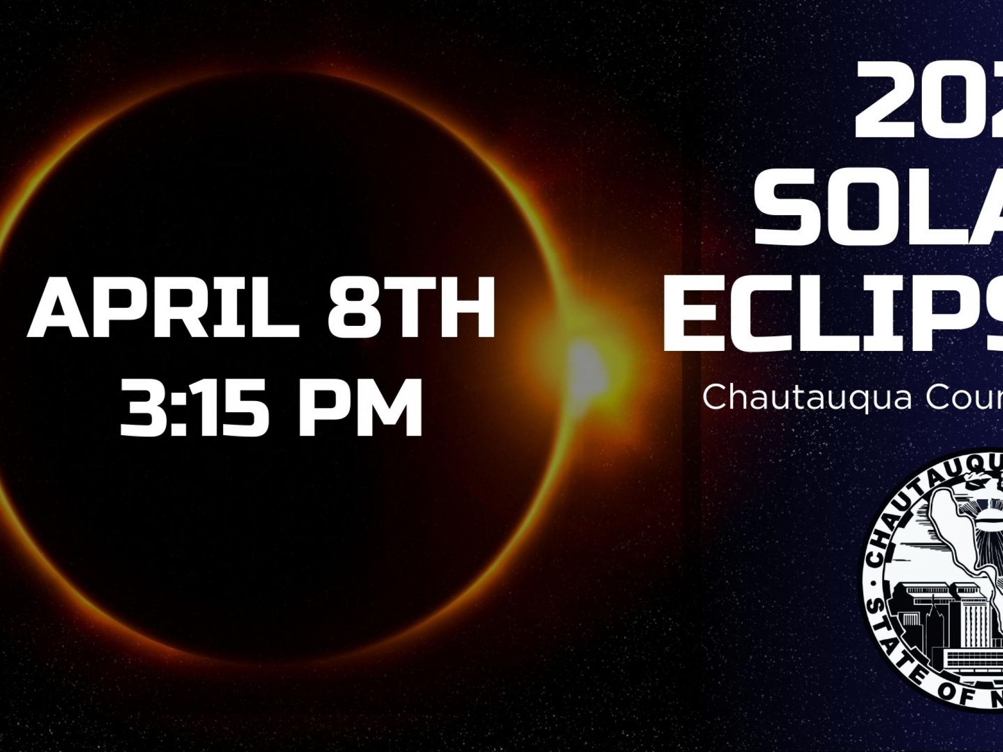 30-Day Countdown to a Safe and Unforgettable 2024 Solar Eclipse | Chautauqua County, NY